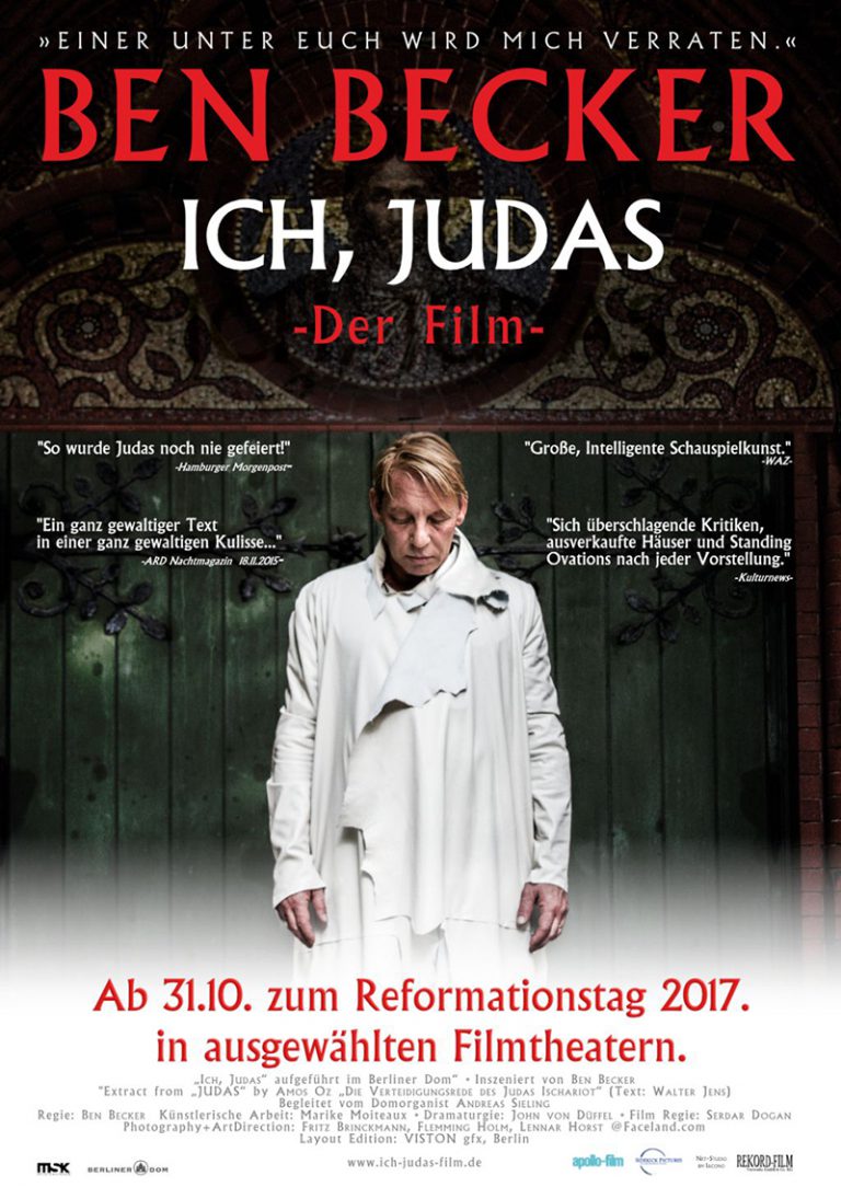 Ben Beckers: Ich, Judas! - 2017 | Düsseldorfer Filmkunstkinos